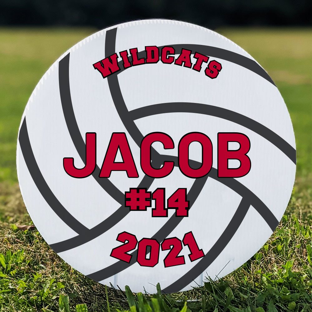 Volleyball Yard Signs | FREE SHIPPING | Tex Visions